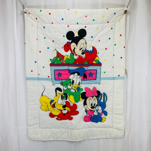 Disney | Bedding | Vintage 98s Disney Baby Blanket | Poshmark